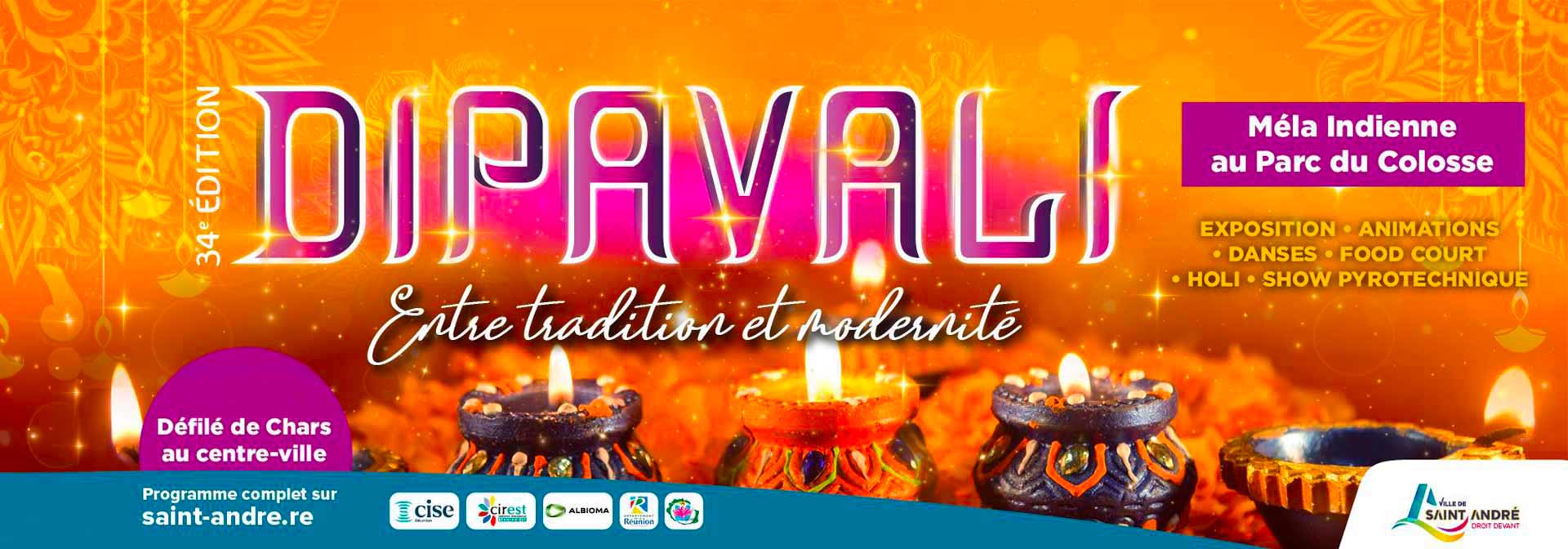 La Fête du Dipavali 2024 à Saint-André - Titang Futé