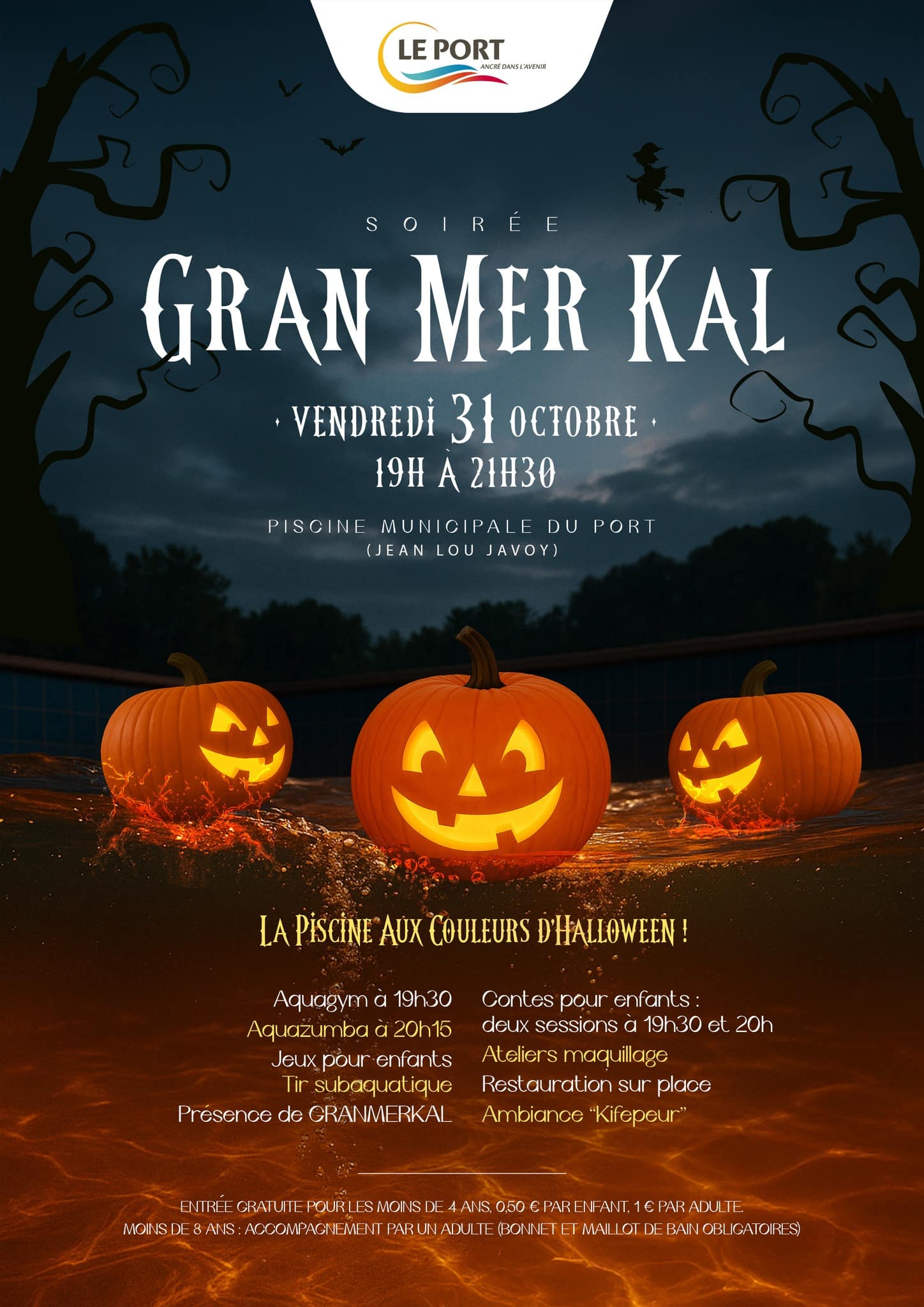 Soirée Gran Mèr Kal à la piscine du Port - Titang Futé